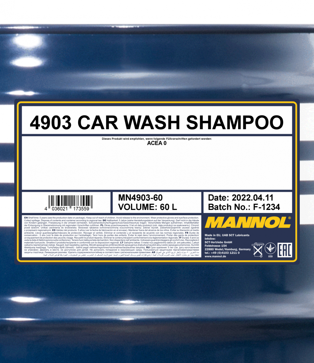 MANNOL Car Wash Shampoo