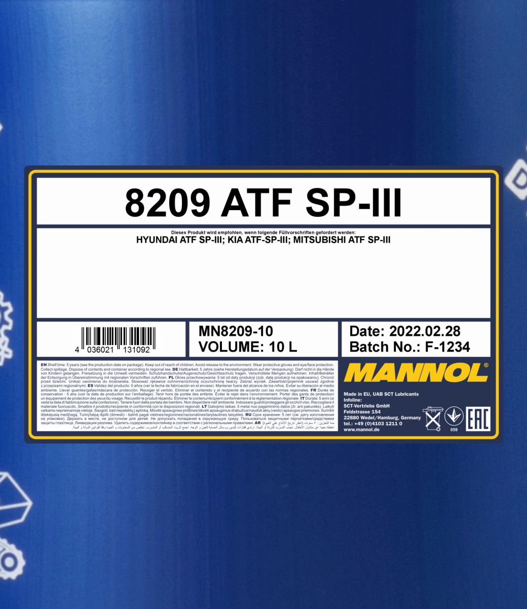 MANNOL ATF SP-III
