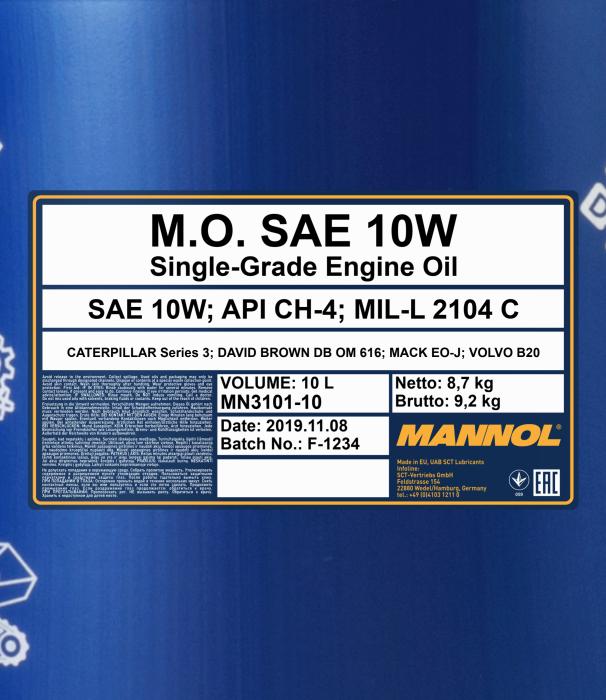 MANNOL M.O. SAE 10W