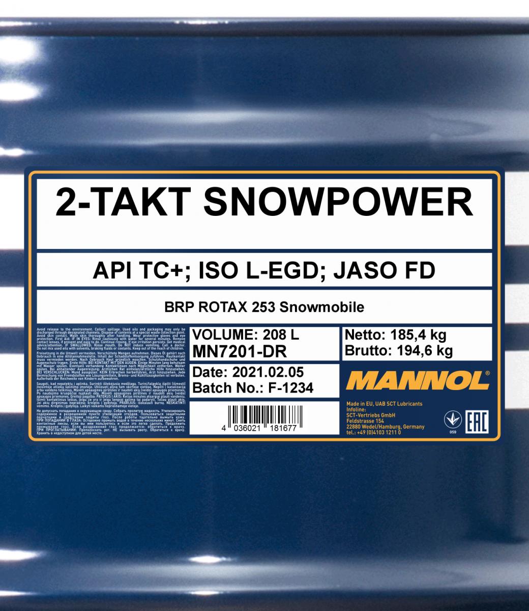 MANNOL 2-Takt Snowpower