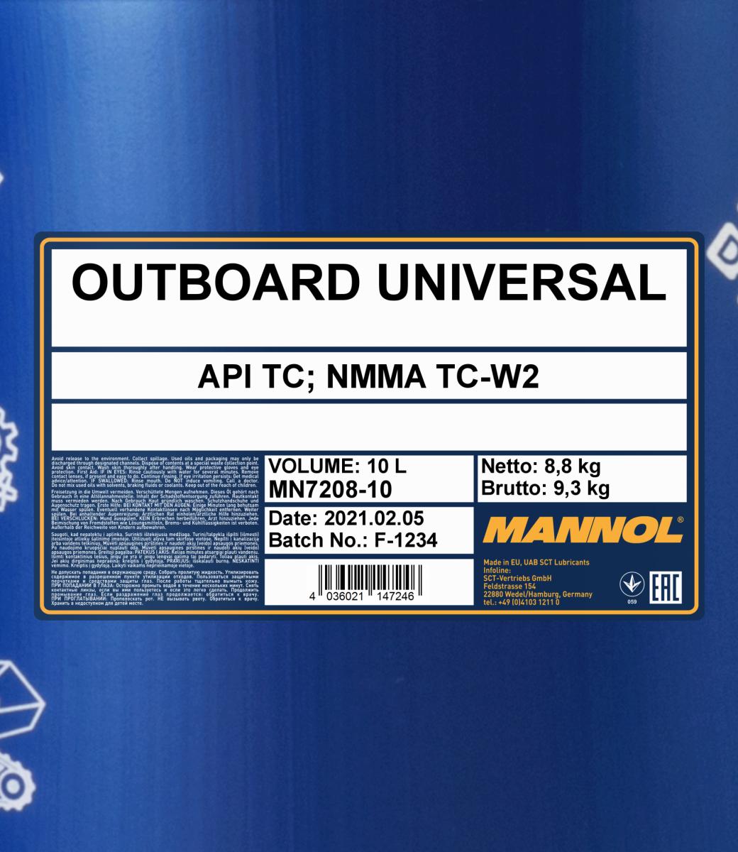 MANNOL Outboard Universal